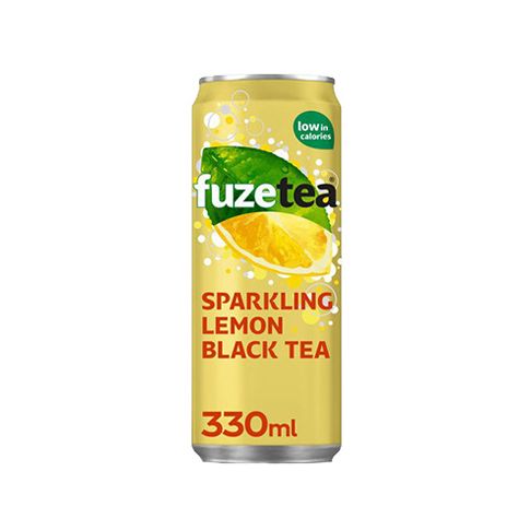 Fuze Tea Sparkling Lemon Black Tea 24x330ml